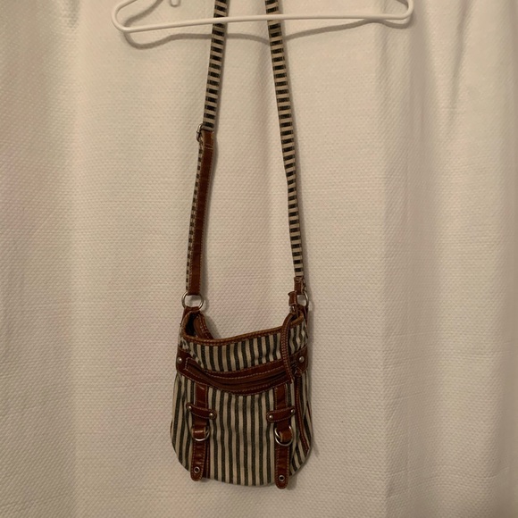 Bags | Striped Purse | Poshmark